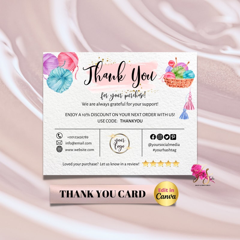 Yarn Thank You - Etsy