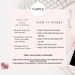 Pink Crochet Editable Price List Template, Pink Craft Printable ...