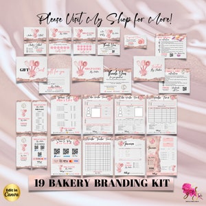 Cake Invoice Template Editable, Custom Order Form Printable for Small ...