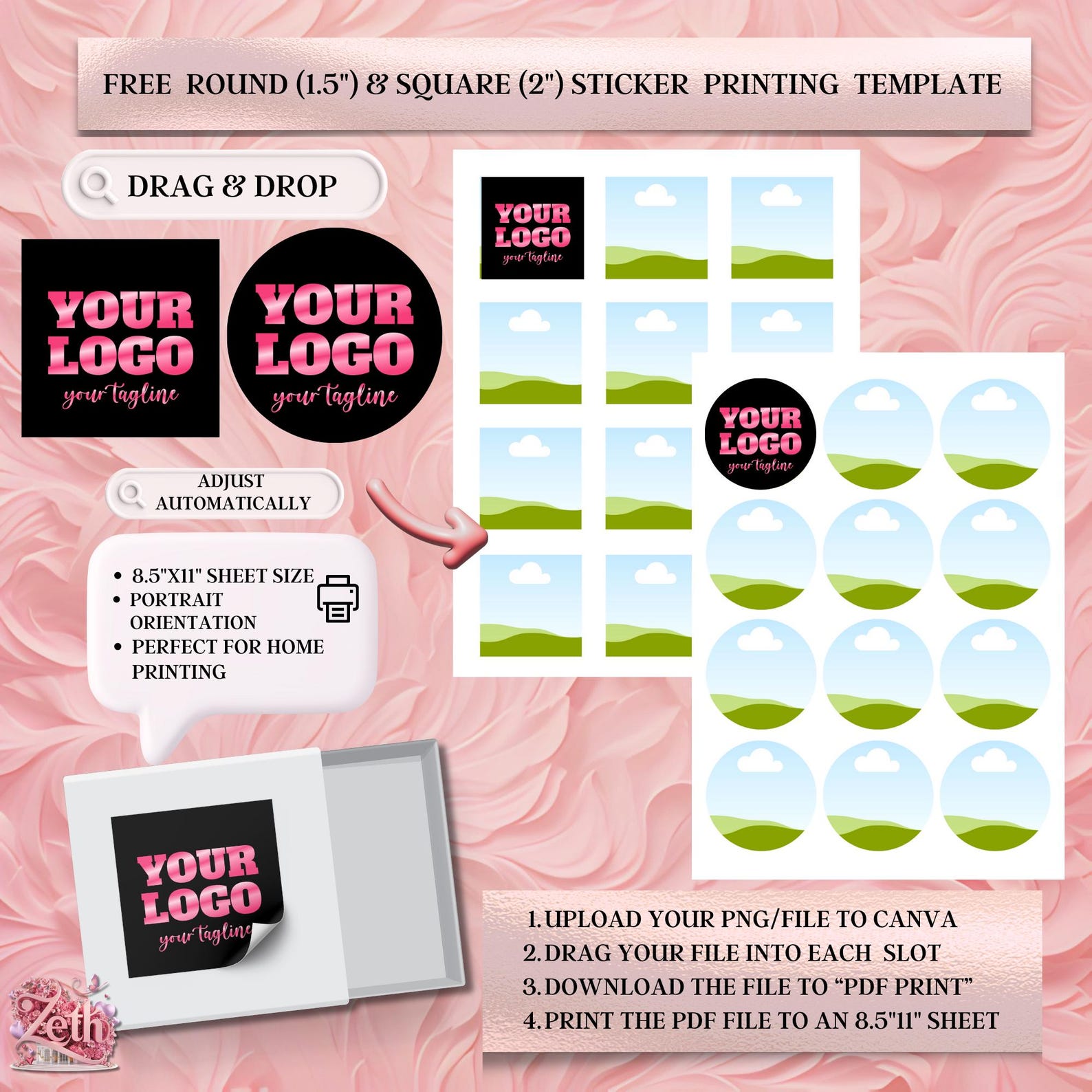 Gold Crafting Logo, Crafting Queen Logo Primate T-shirt Design Business ...