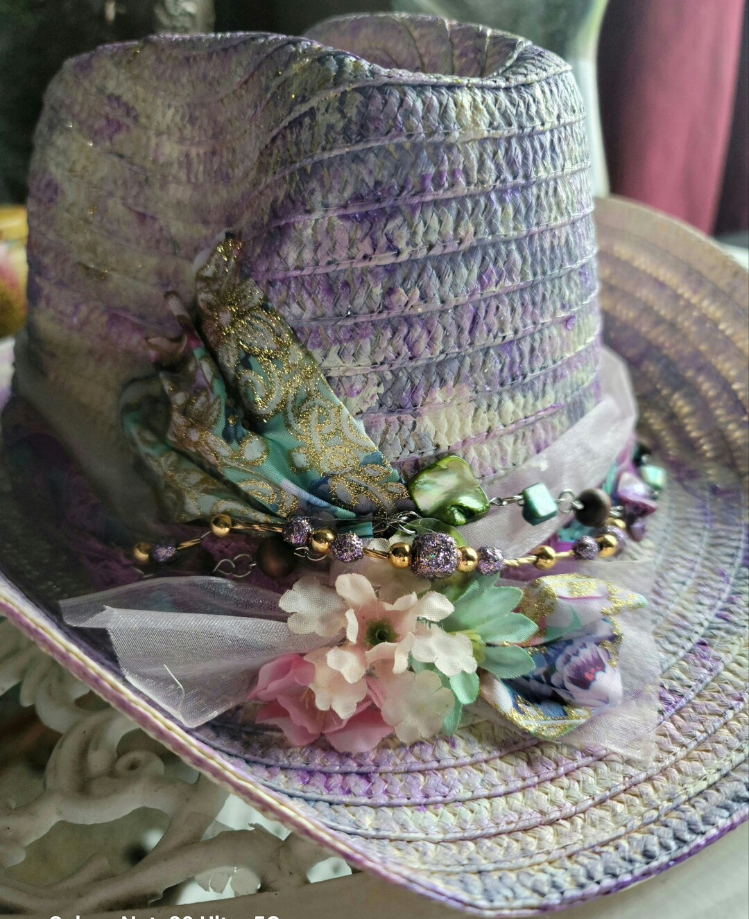 Purple Cowboy Hat With a Perfect Sparkle - Etsy