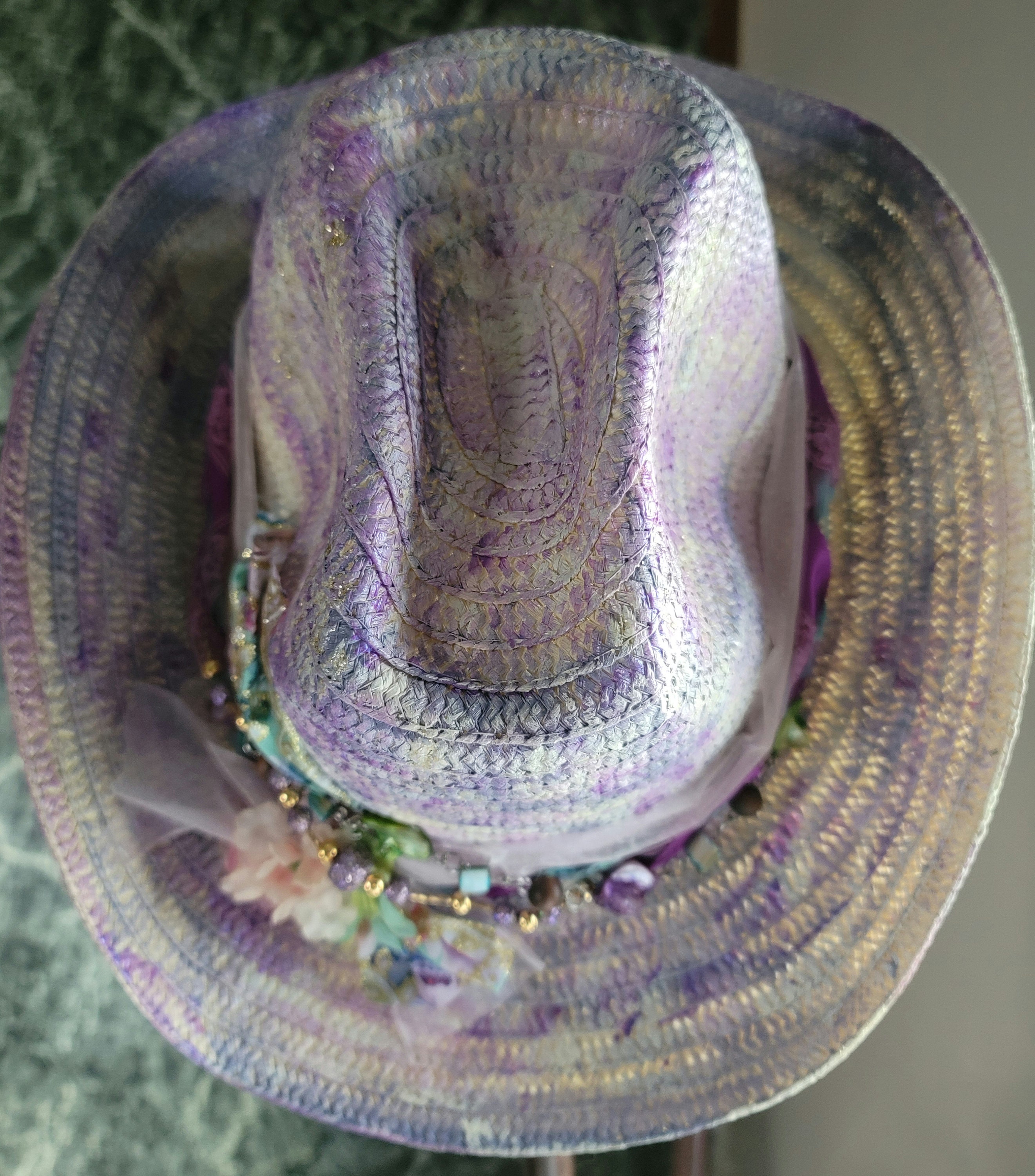 Purple Cowboy Hat With a Perfect Sparkle - Etsy