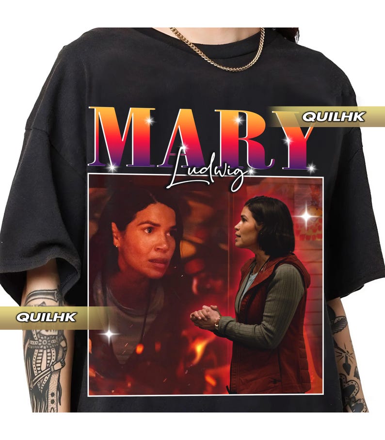 America Ferrera as Mary Ludwig Retro Vintage Raptee Shirt - Etsy