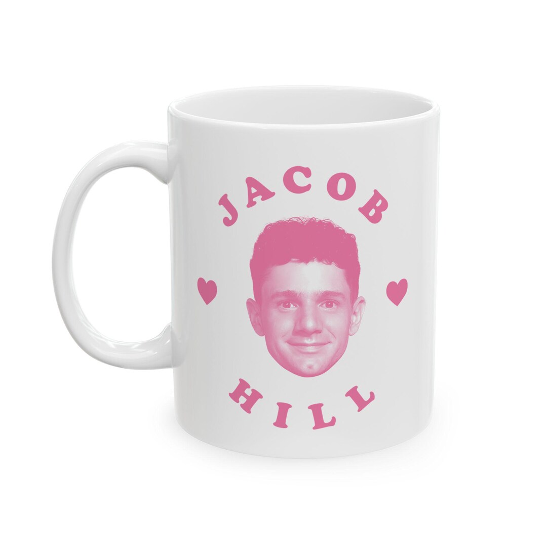 Chris Perfetti as Jacob Hill Pink Abbott Elementary Ceramic Mug, (11oz ...