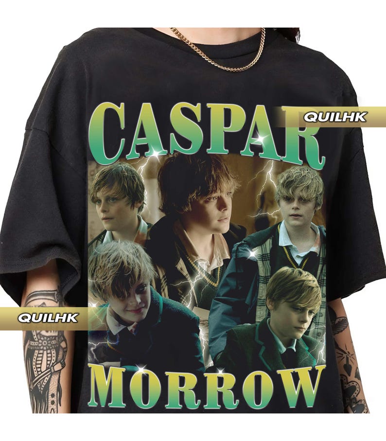 Billy Barratt as Caspar Morrow Invasion 2025 Vintage 90s Raptee Shirt ...