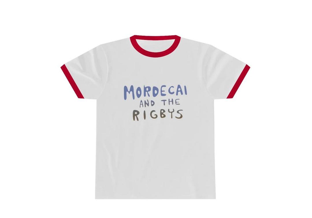 Mordecai and the Rigbys the Regular Show Ringer Tee - Etsy
