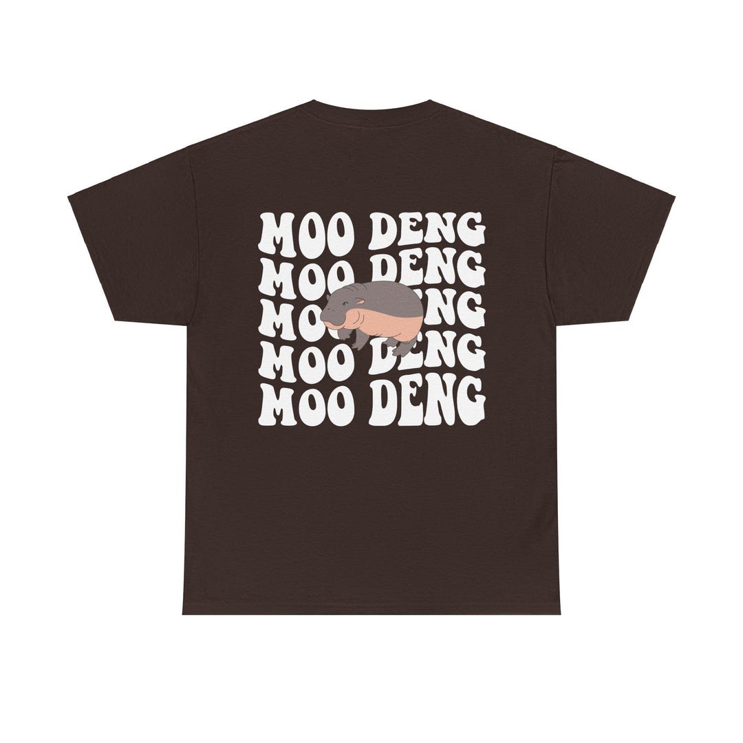 Moo Deng Funny Meme BACK Side Shirt - Etsy