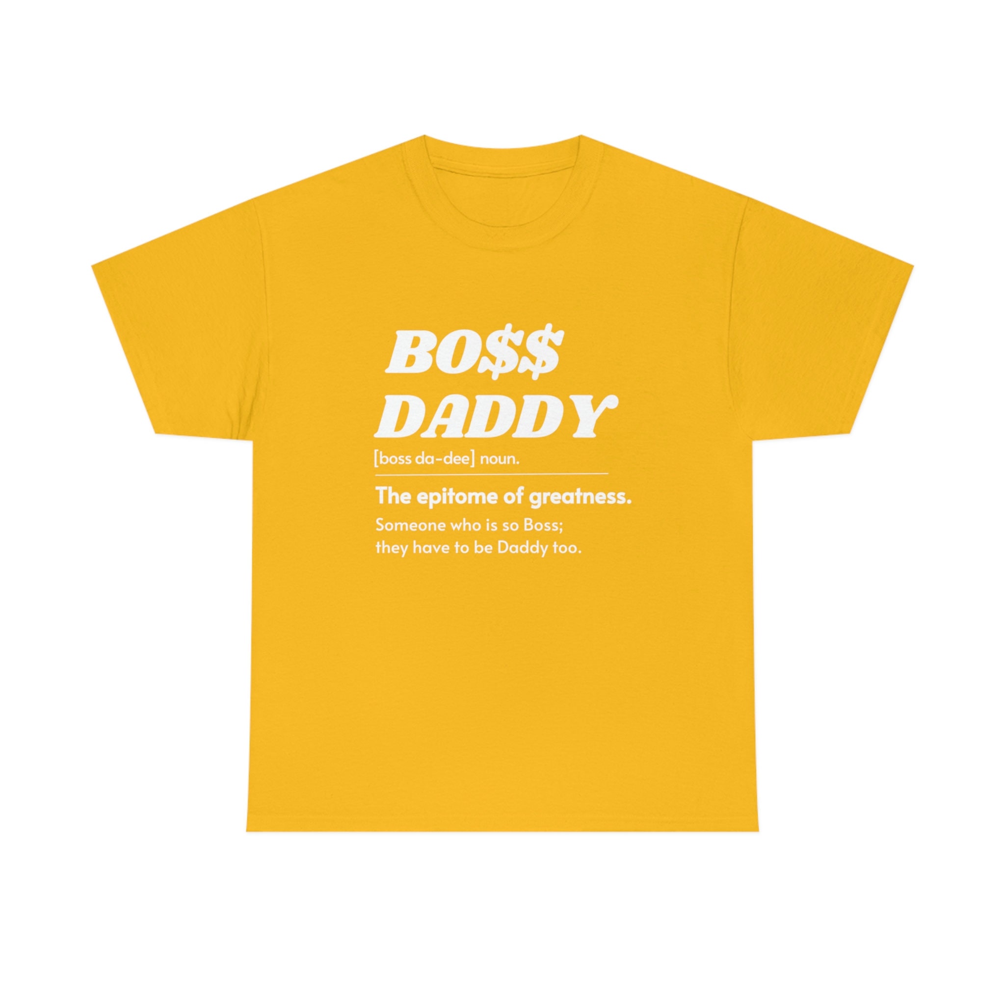 Boss Daddy Mens Boss Dad cool Dad Bossfathers Daybossman - Etsy
