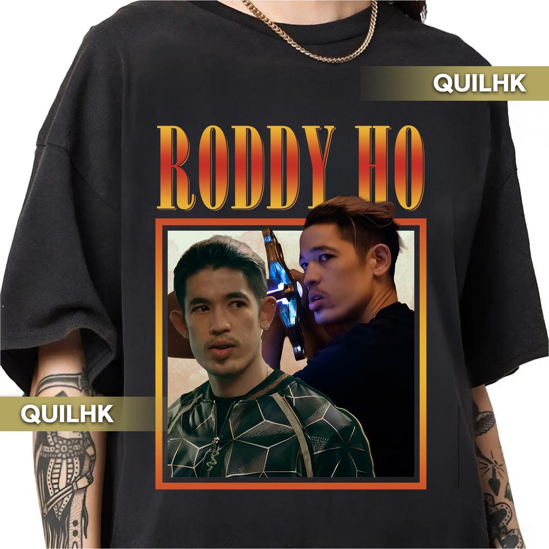 Christopher Chung as Roddy Ho Slow Horses Retro Vintage Rap Tee Shirt ...