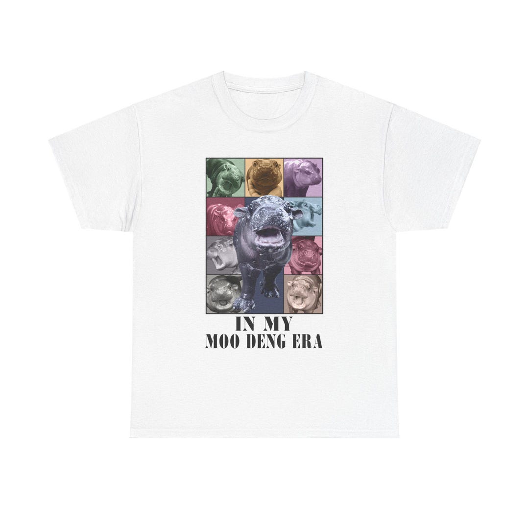 In My Moo Deng Era the Eras Tour Shirt - Etsy