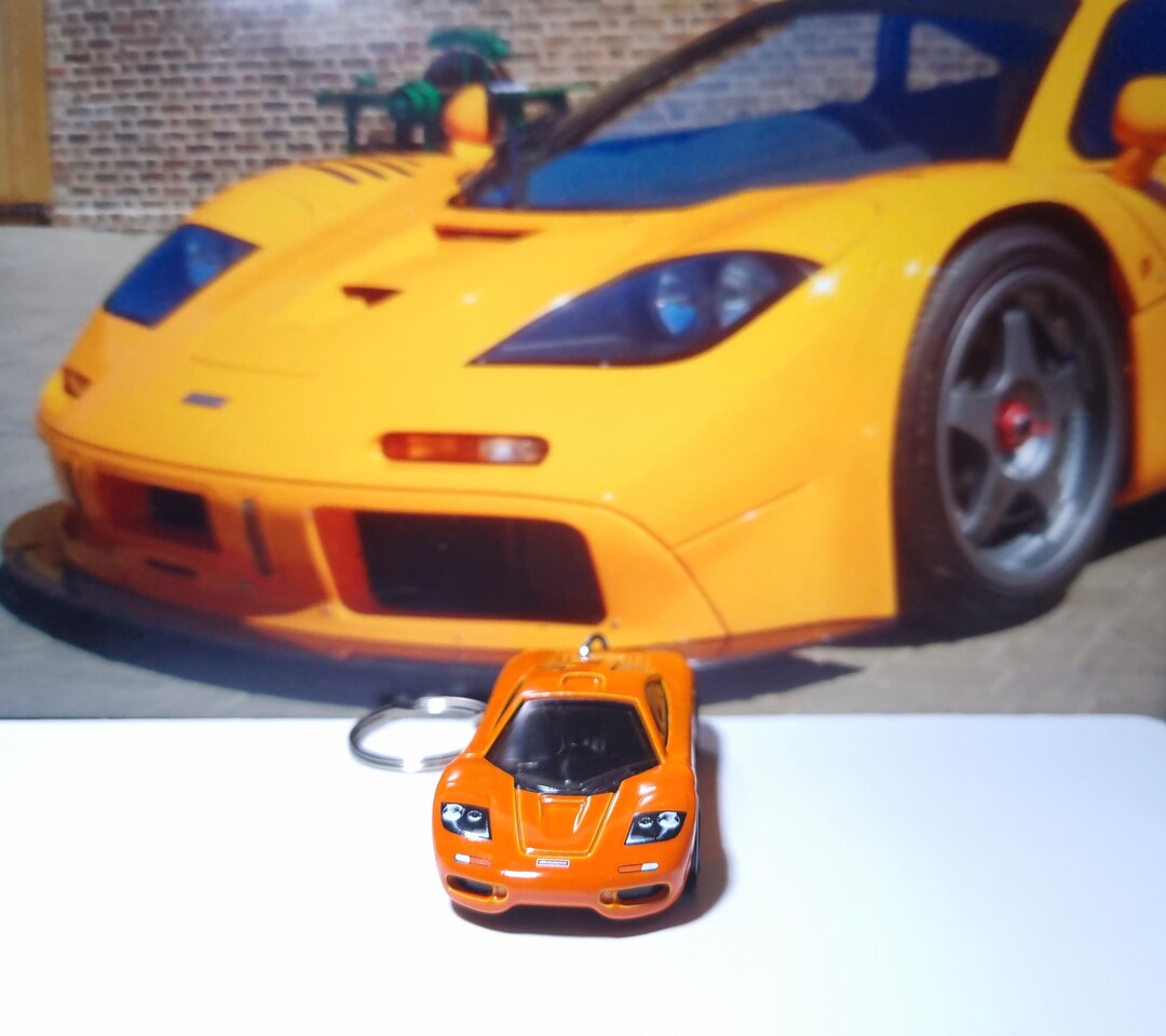Mclaren F1 GTR Hotwheels Keychain Hotwheels Key Chain - Etsy