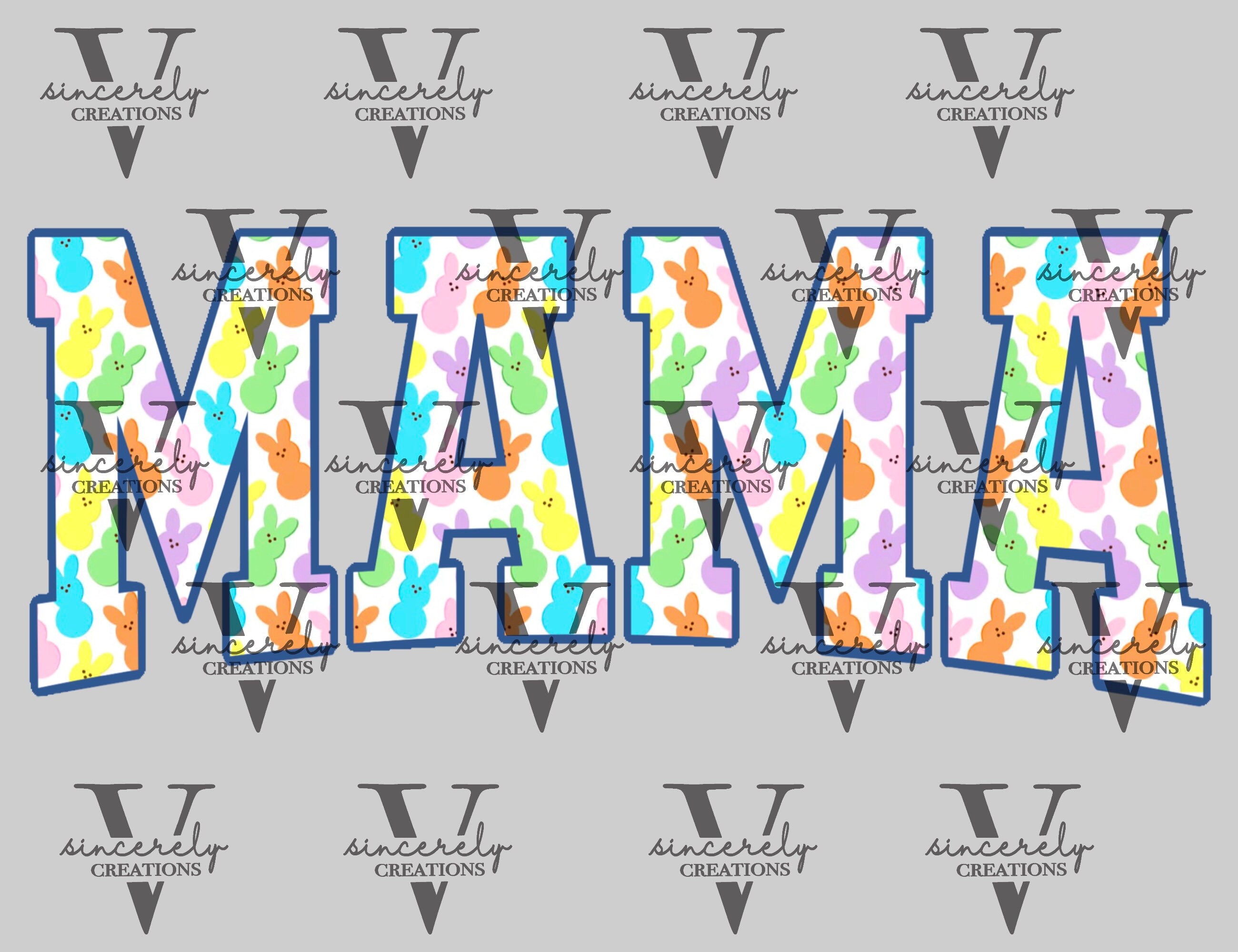 Mama Peeps PNG Easter Shirt, Holiday Graphic Tee, Easter/good Friday ...