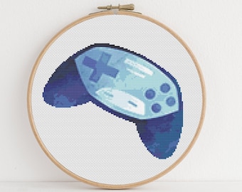 Controller Cross Stitch - Etsy