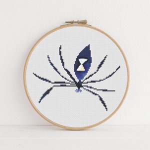 Spider Cross Stitch Pattern, Instant Download PDF, Nursery Decor ...