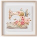 Sewing Machine Cross Stitch Pattern, Instant Download PDF, Counted ...