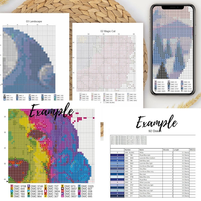 Raptor Cross Stitch Pattern Instant Download PDF Counted - Etsy