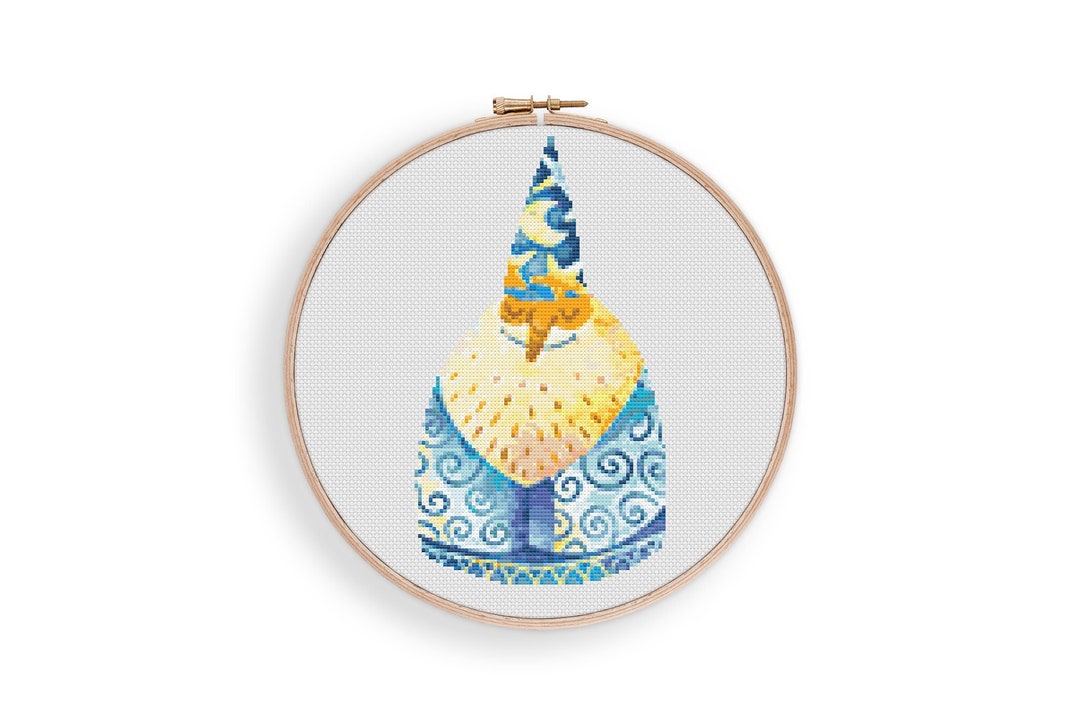 Wizard Cross Stitch Pattern, Instant Download PDF, Nursery Decor ...