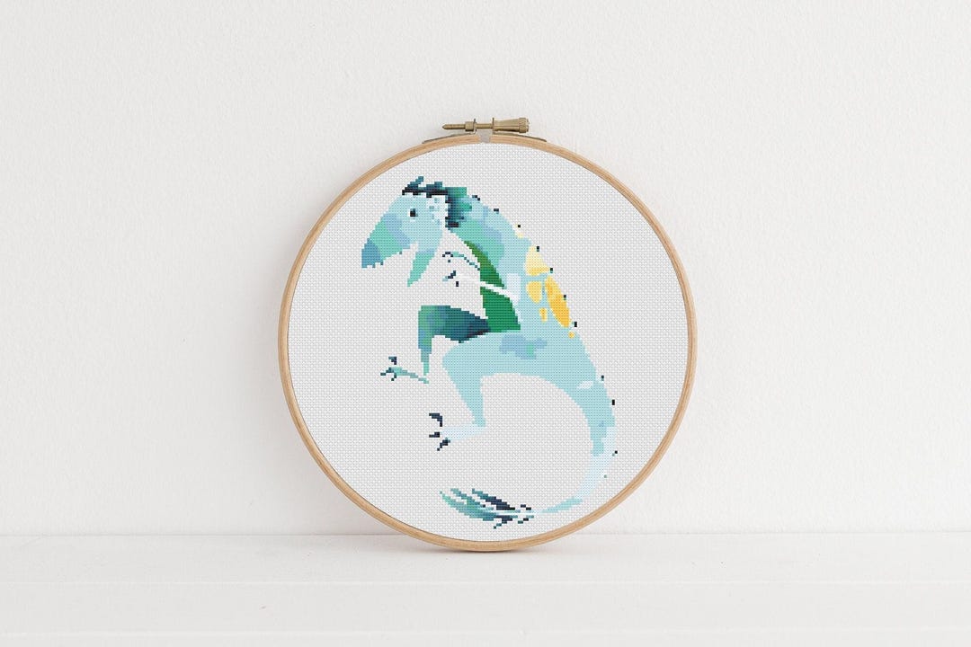 Raptor Cross Stitch Pattern, Instant Download PDF, Counted Cross Stitch ...