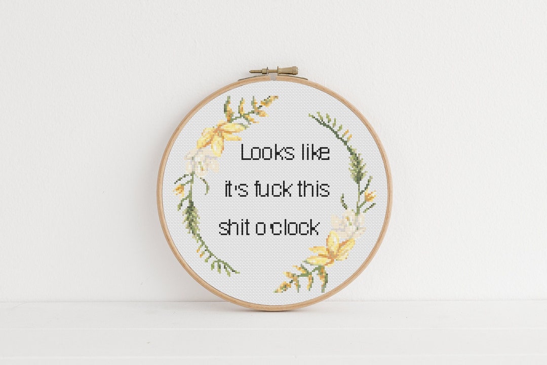 Looks Like Cross Stitch Pattern #882, Cross Stitch PDF, Modern Stitch ...