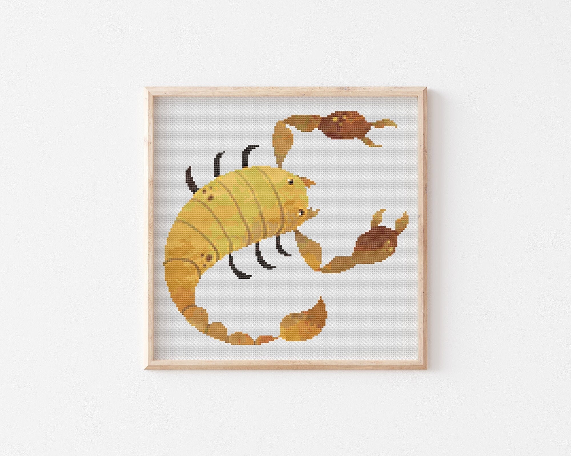 Scorpion Cross Stitch Pattern Instant Download PDF Counted - Etsy