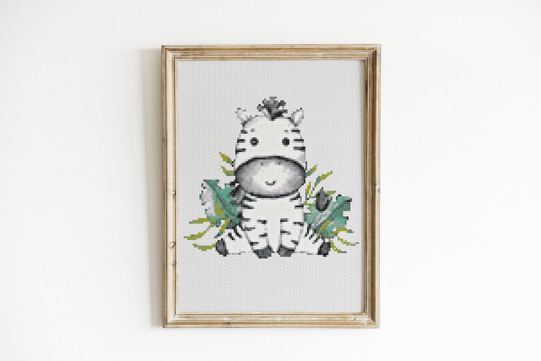 Baby Cross Stitch Pattern, Instant Download PDF Pattern, Kids Room ...