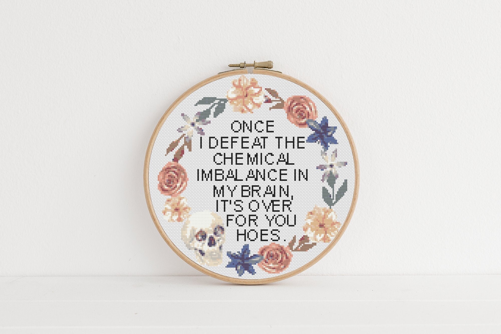 Imbalance Cross Stitch Pattern 1649 PDF Pattern Modern - Etsy