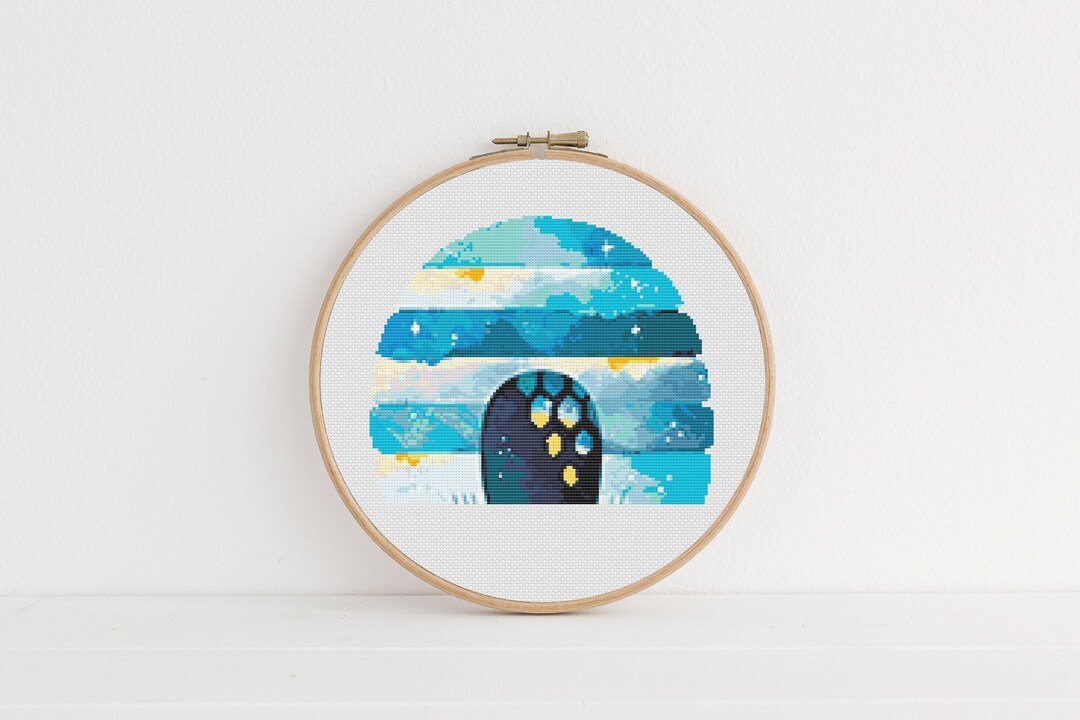 Space Bee Hive Cross Stitch Pattern, Instant Download PDF, Counted ...