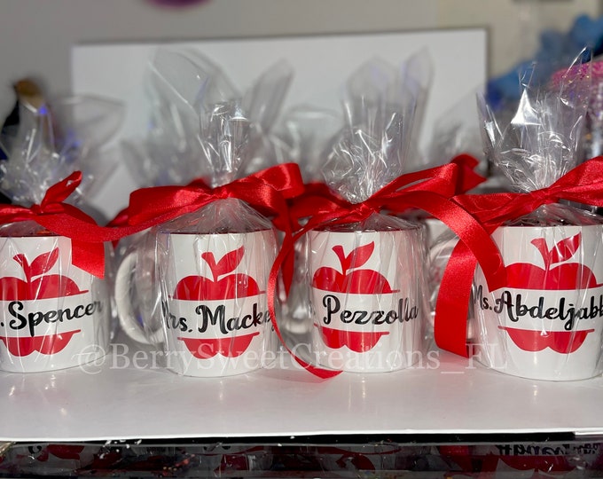 Teacher Appreciation Mugs | Professor Appreciation Mug | Customized ...
