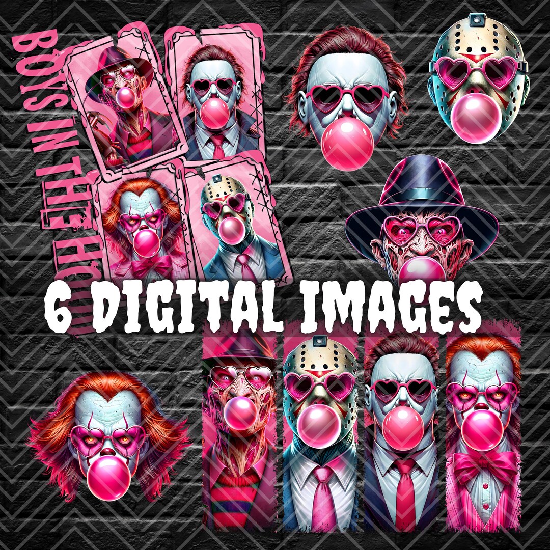 Boys in the Hood | Pink Halloween | Pink Halloween Bundle | Pink Freddy ...