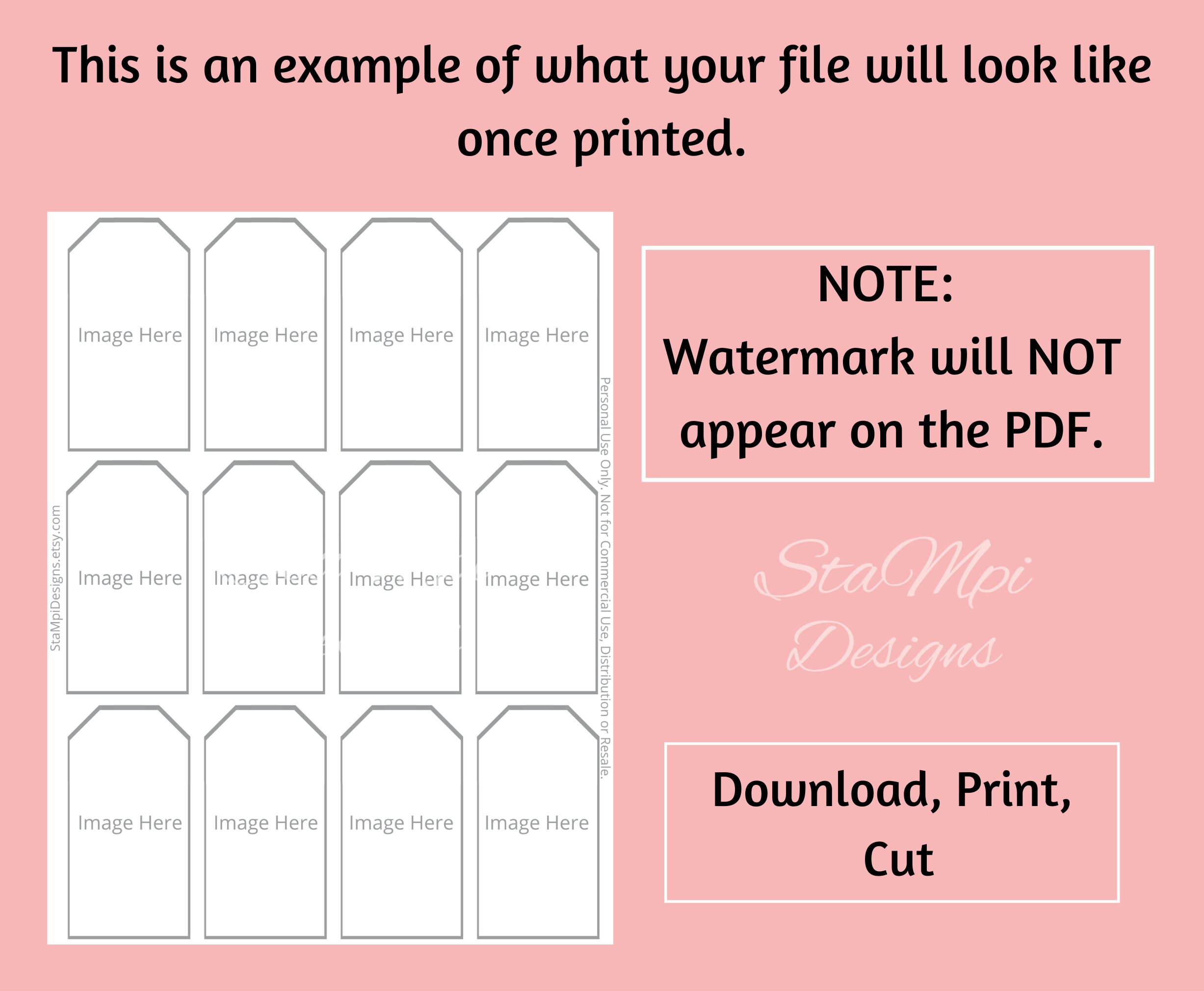 Printable Christmas Gift Tags , Red and White Christmas Present Tags ...