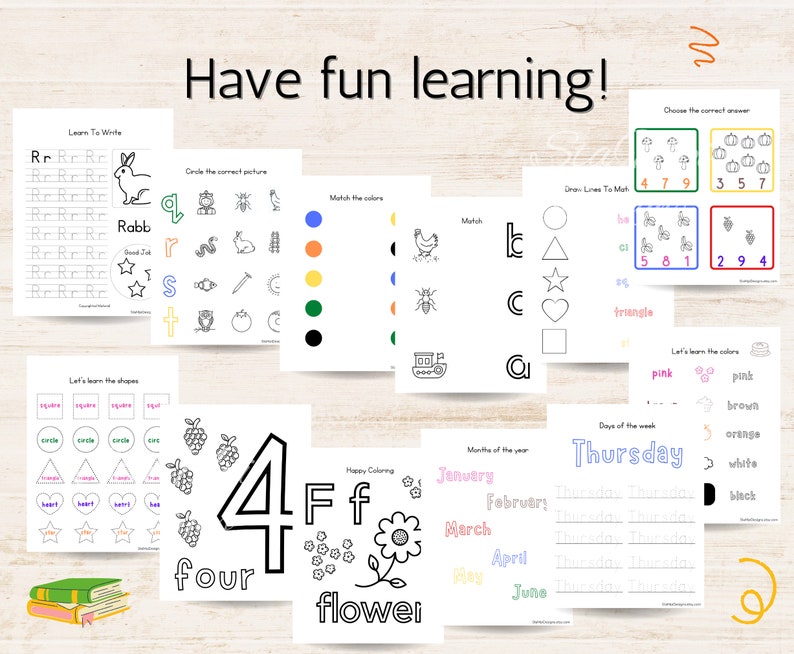 Preschool Printable Worksheets, Homeschool Worksheets, Toddler Learning ...