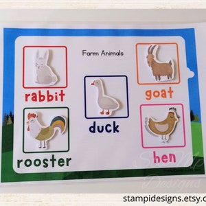 Educational Activity Printable for Toddler Busy Book Preschool Binder ...