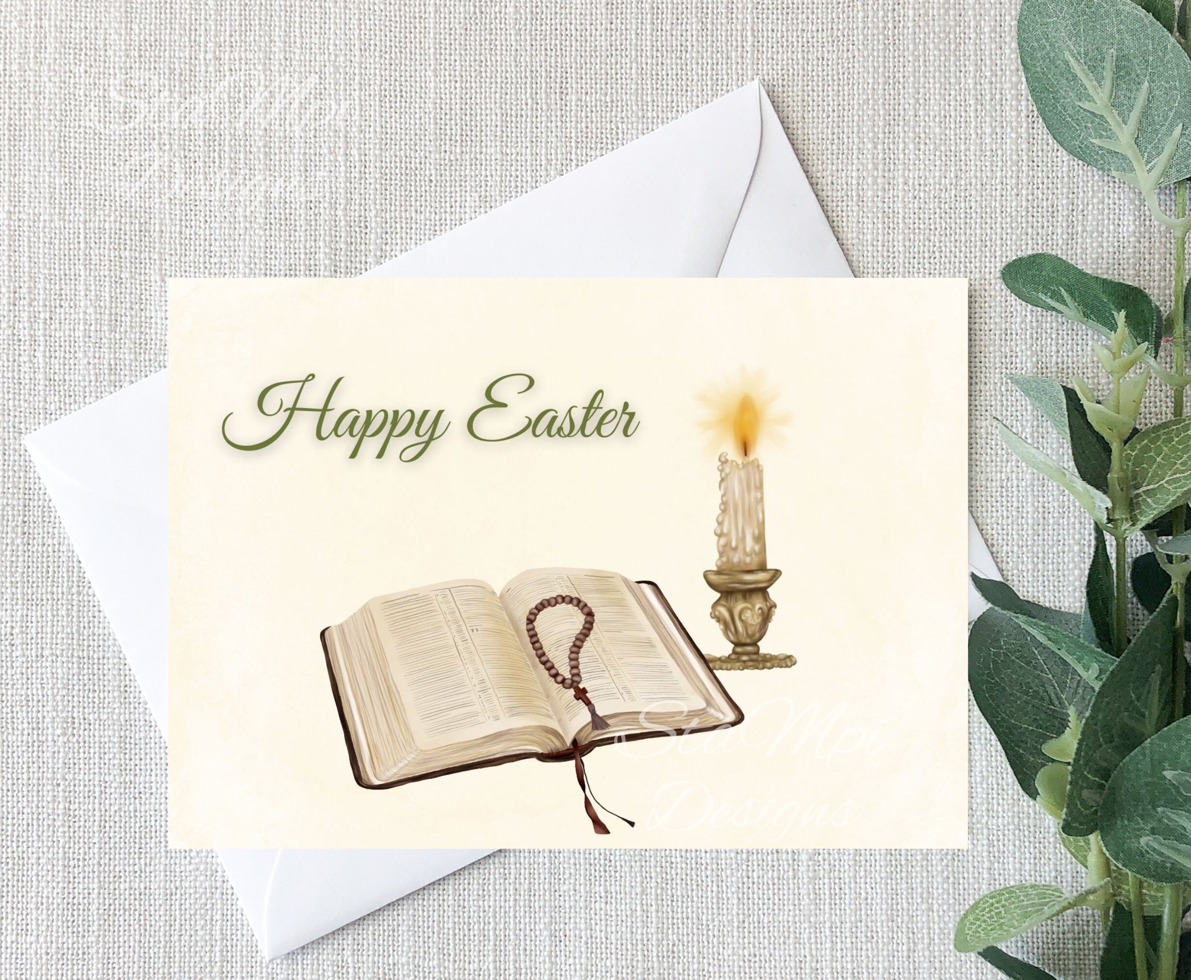Religious Easter Cards Printable, Digital Religious Easter Cards ...
