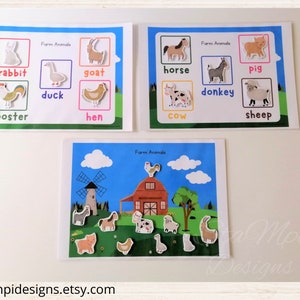Educational Activity Printable for Toddler Busy Book Preschool Binder ...