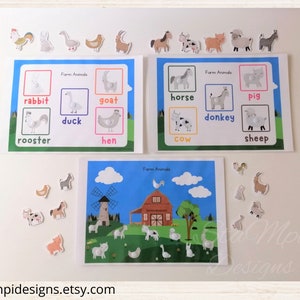 Educational Activity Printable for Toddler Busy Book Preschool Binder ...