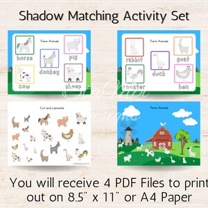 Educational Activity Printable for Toddler Busy Book Preschool Binder ...