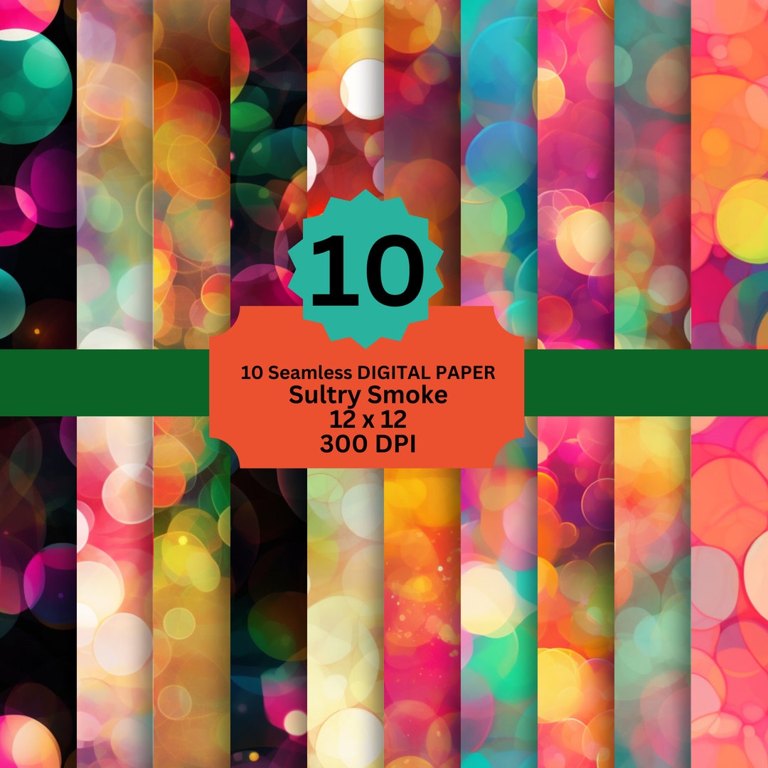 Digital Scrapbook Seamless Paper Craft Supply Printable Paper Junk ...