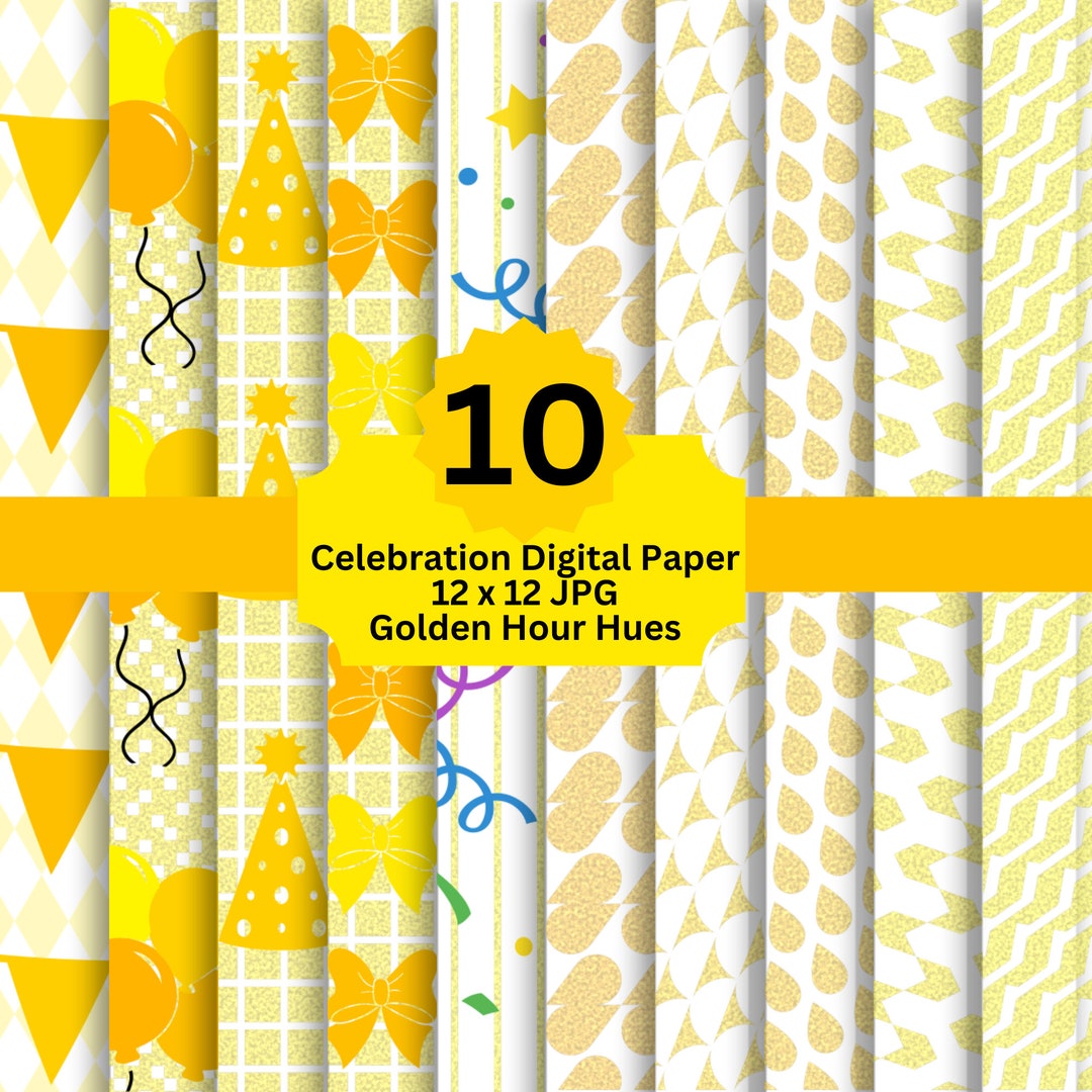 Gift for Digi Scrapbooker Graduation Celebration Digital Paper Craft ...