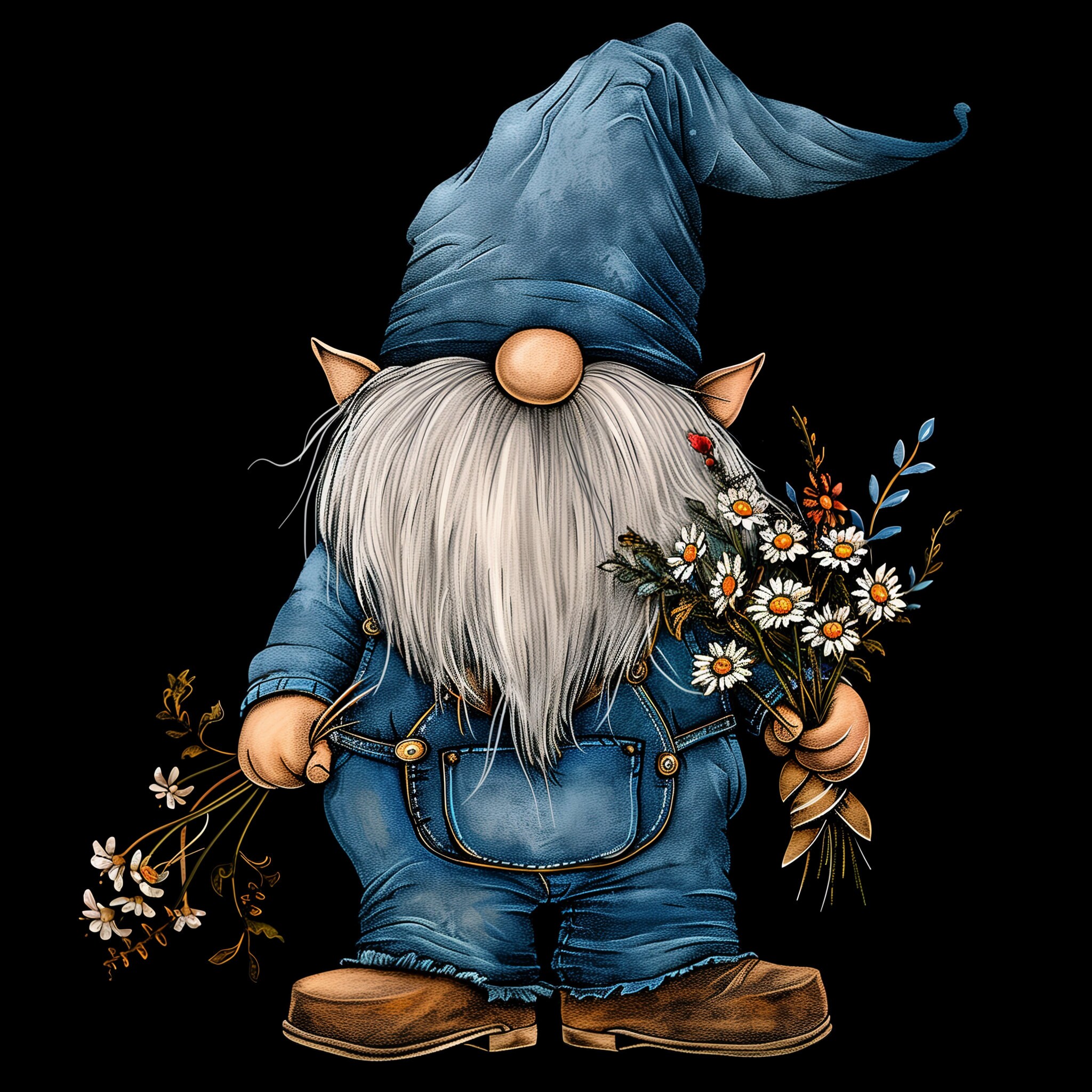 Gnome Sublimation Download Gnome Wall Art Gnome Nursery Decor Download ...