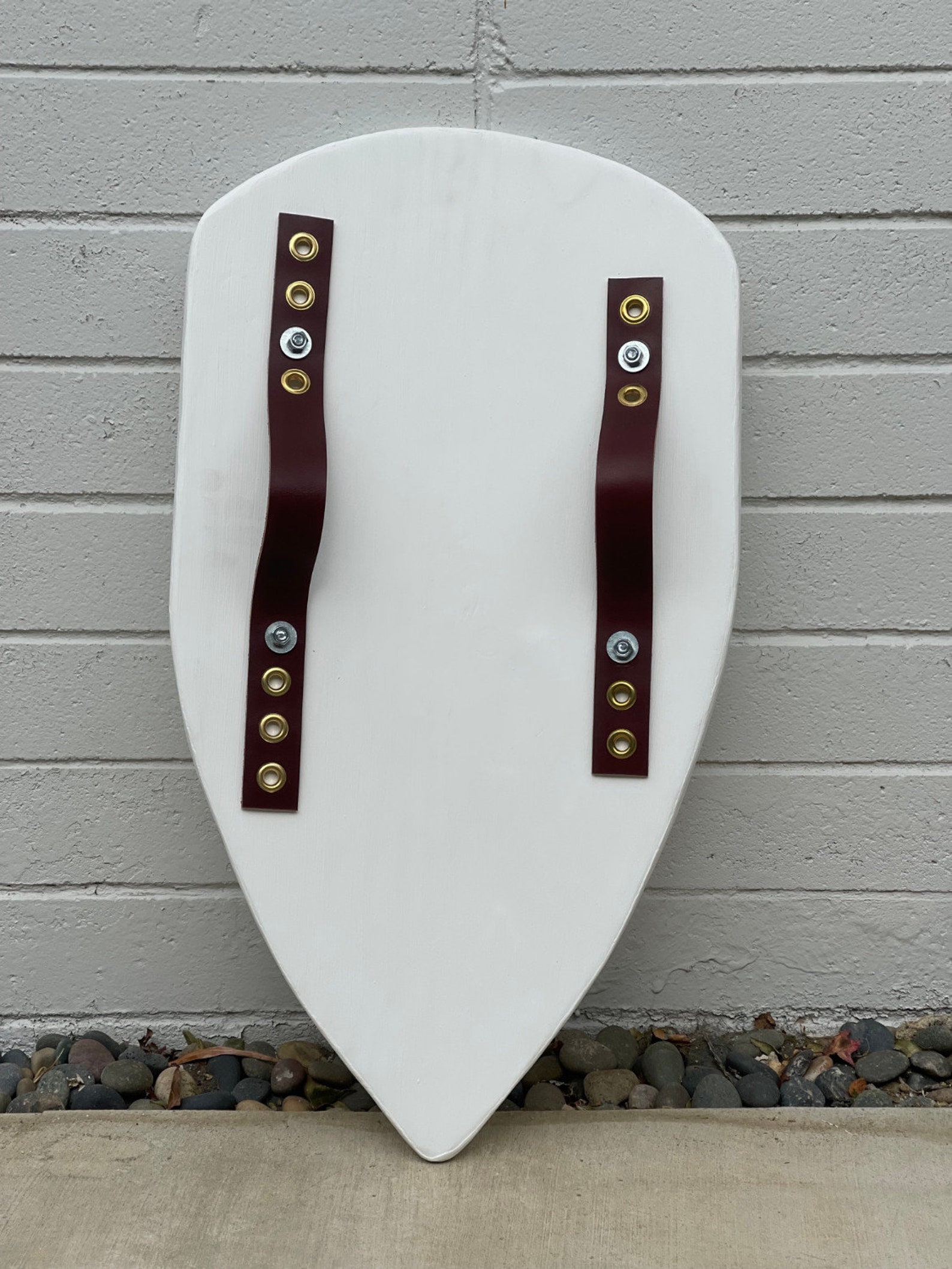 Medieval Wooden Small Oval Shield - Etsy