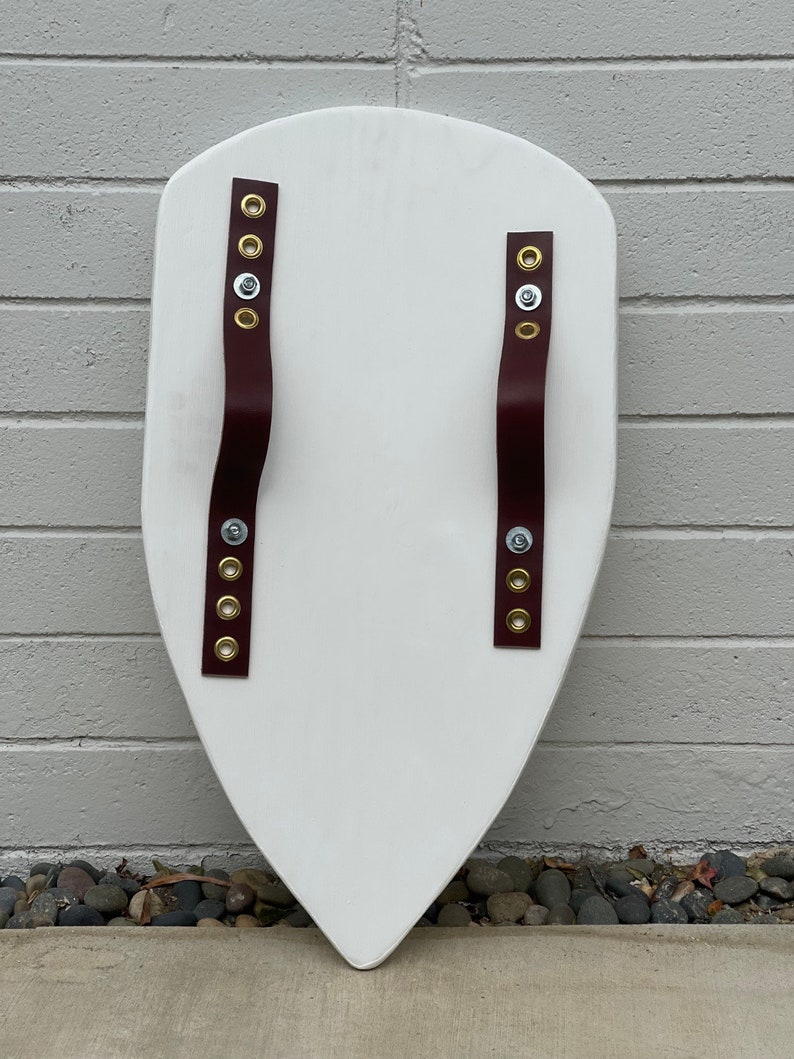 Medieval Wooden Small Oval Shield - Etsy