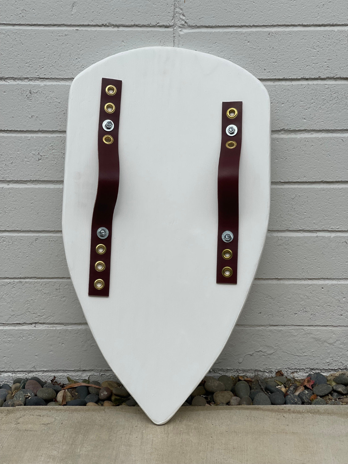 Medieval Wooden Small Oval Shield - Etsy