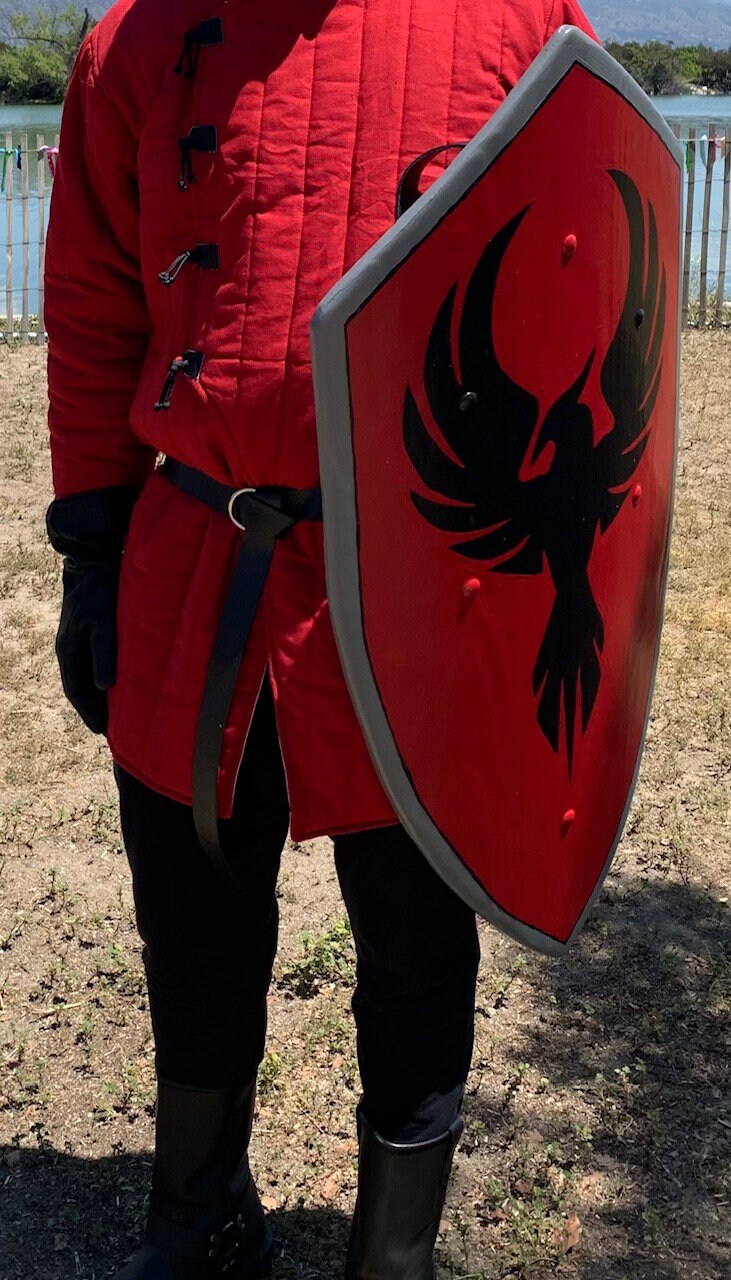 Medieval Wooden Regal Shield - Etsy