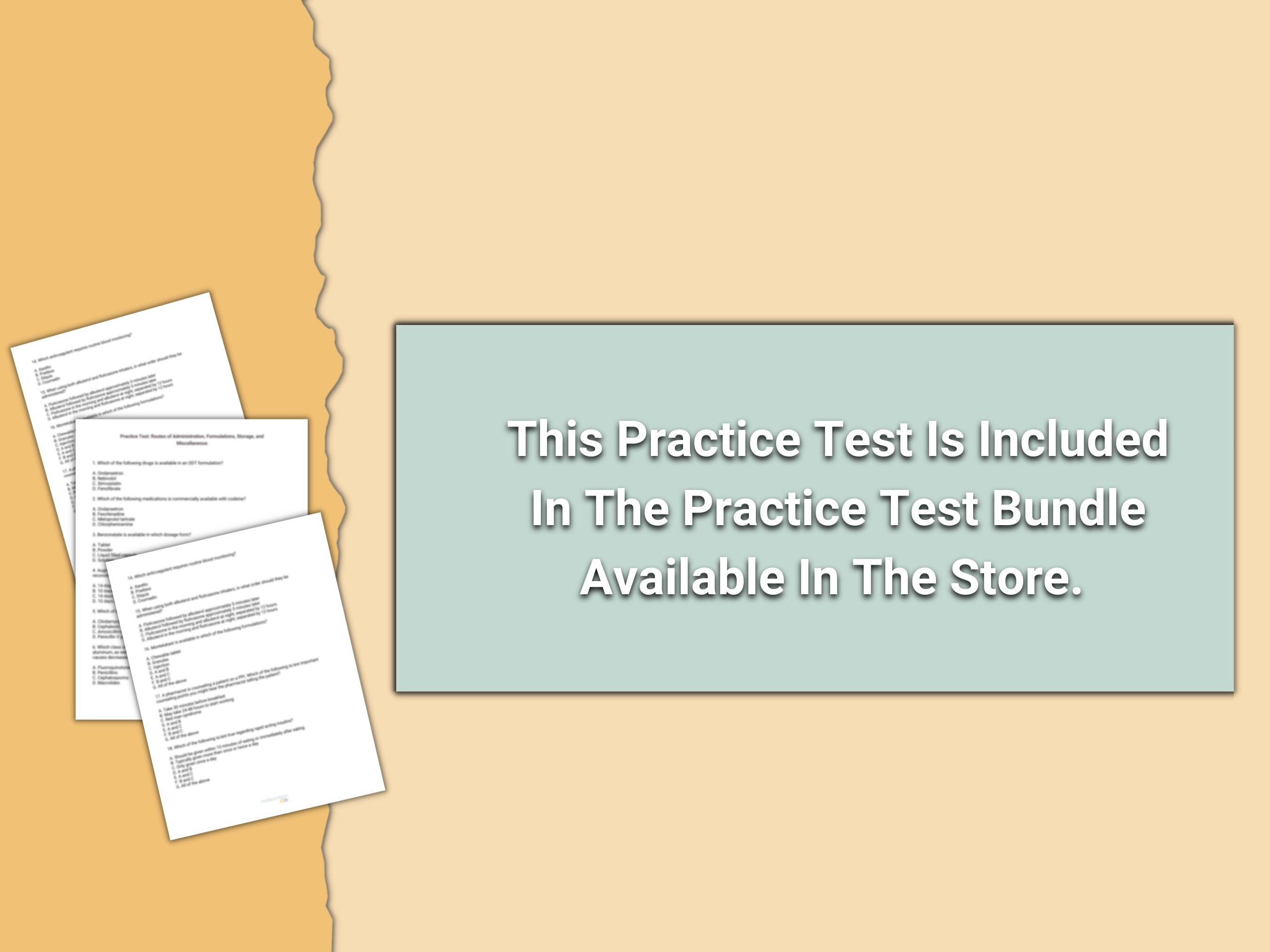 Practice Test: Medication Routes of Administration, Medication ...