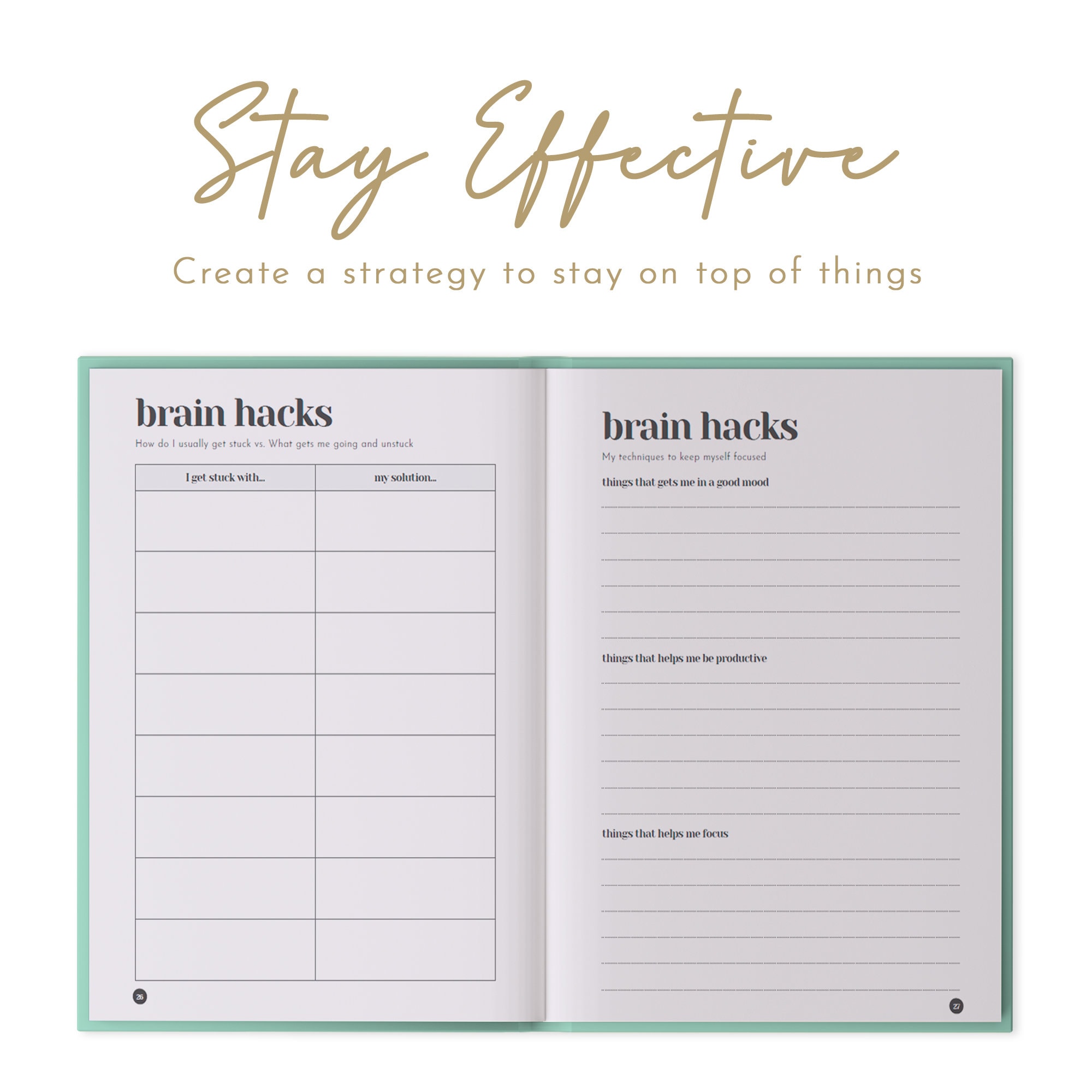 Adhd Planner Focus Planner Production Planner Task - Etsy