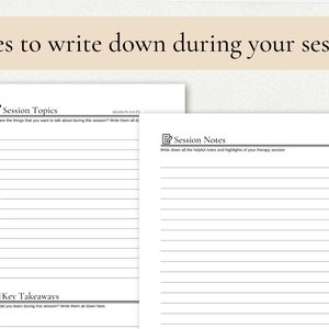 Printable Therapy Journal for Men and Women | Therapy Journal Printable ...