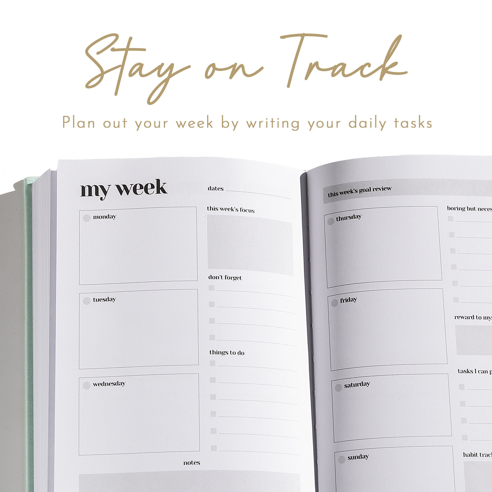 Adhd Planner Focus Planner Production Planner Task - Etsy