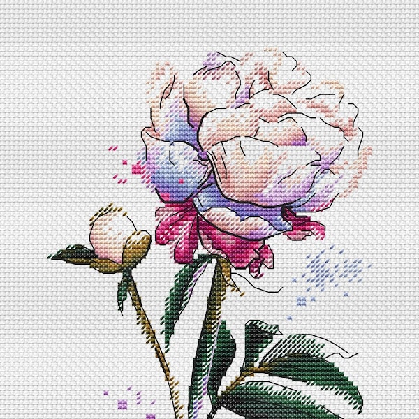 Peony Pattern - Etsy
