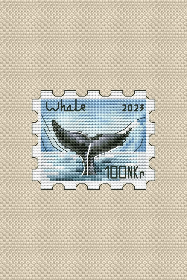 Whale Stamp - Etsy