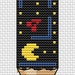 Pac-man Cross Stitch Pattern Video Game Pattern Pencil PDF Pattern ...